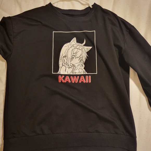 Sweaters | Kawaii Anime Sweater L | Poshmark